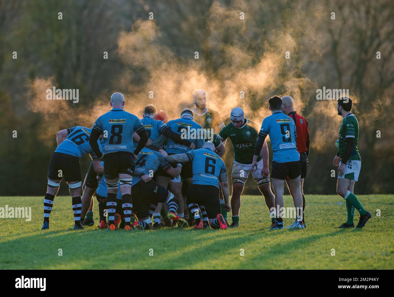 Action from the scrum hi-res stock photography and images - Alamy