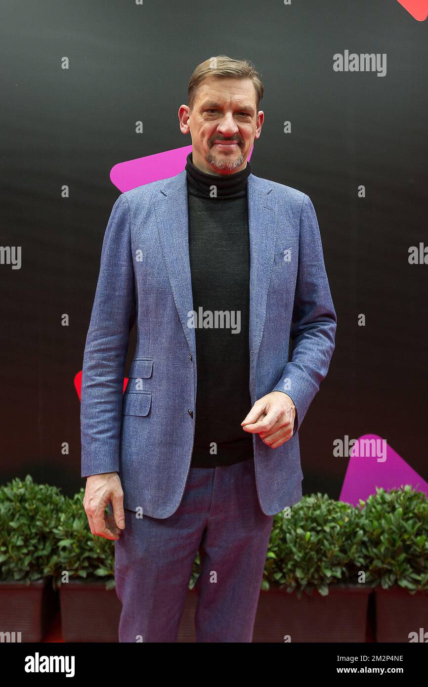Actor Peter Van Den Begin pictured on the red carpet, ahead of the ...