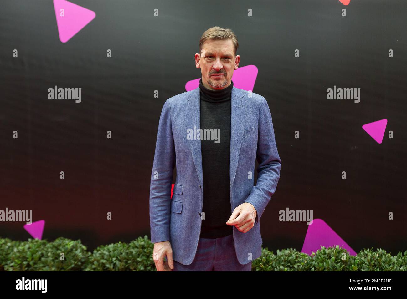 Actor Peter Van Den Begin pictured on the red carpet, ahead of the ...