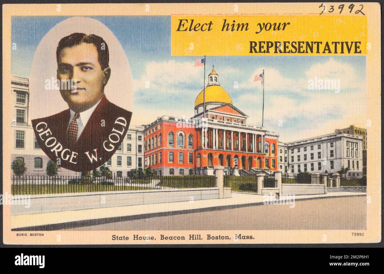 Elect him your representative, George W. Gold , Legislators, Capitols ...