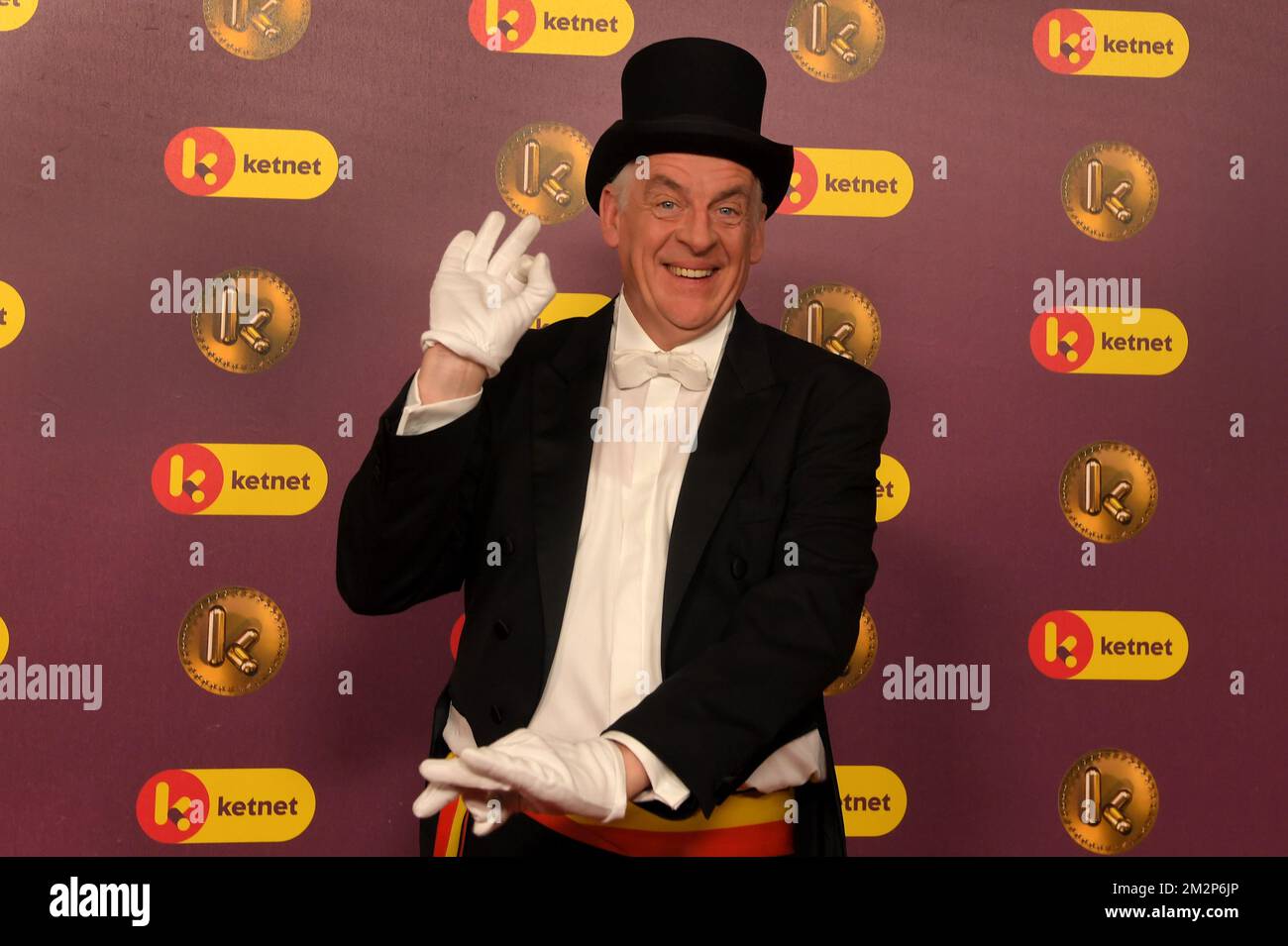 Actor Walter De Donder pictured during the 'Gala van de Gouden K's ...