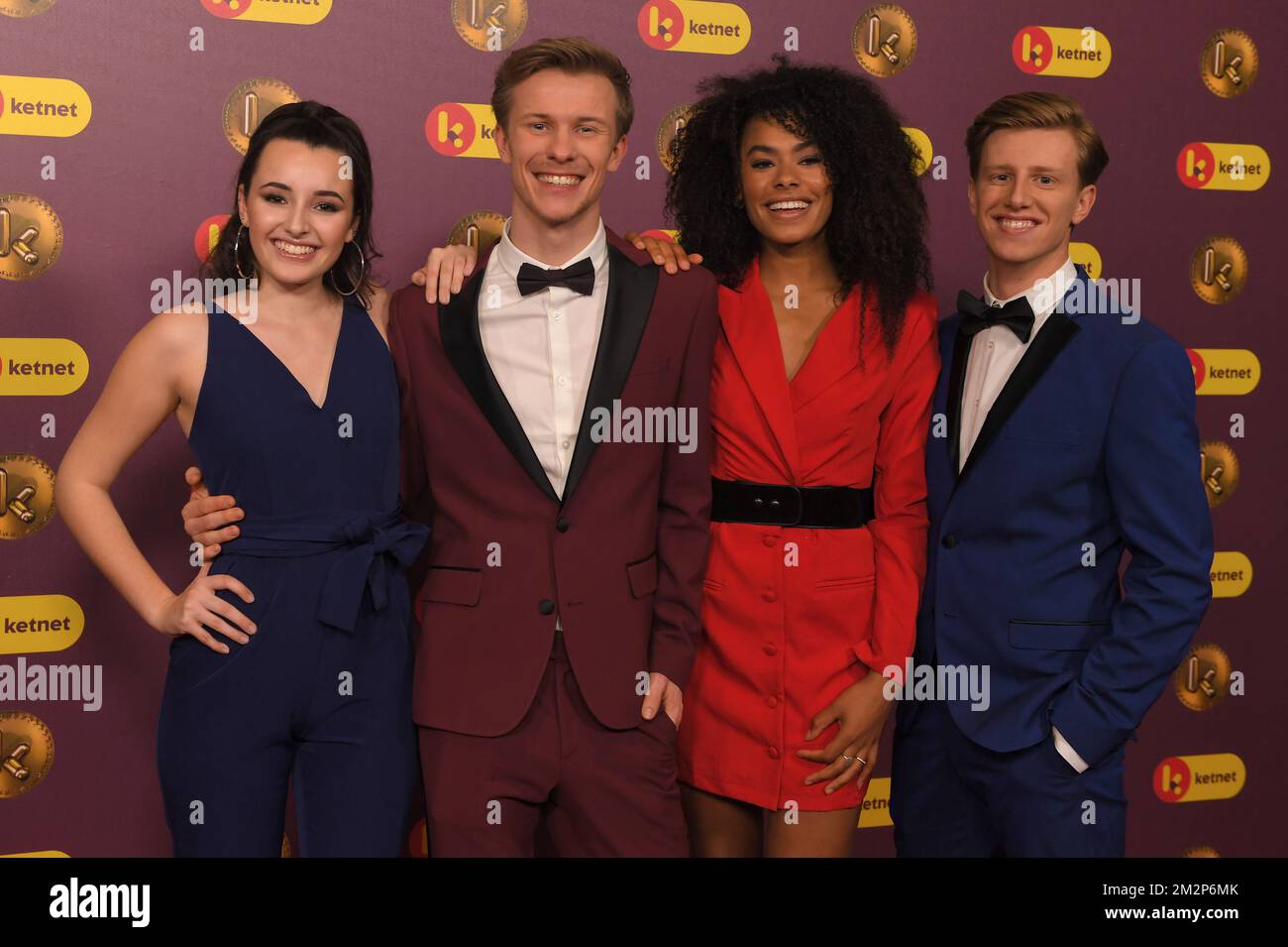 Actors from Campus 12 actress Nina Rey, actor Lennart Lemmens, actress ...