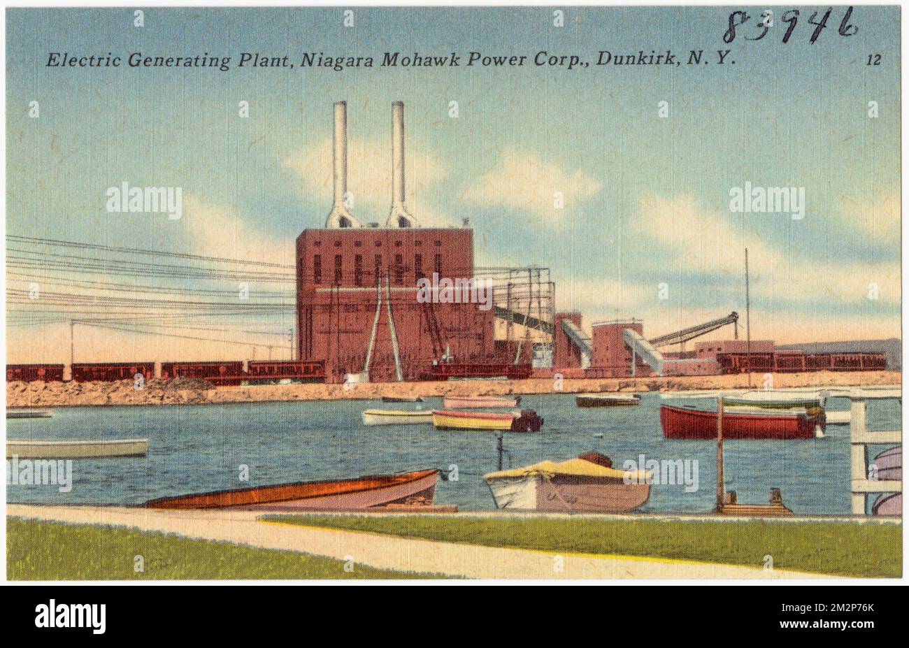 Electric generating plant, Niagara Mohawk Power Corp., Dunkirk, N. Y ...