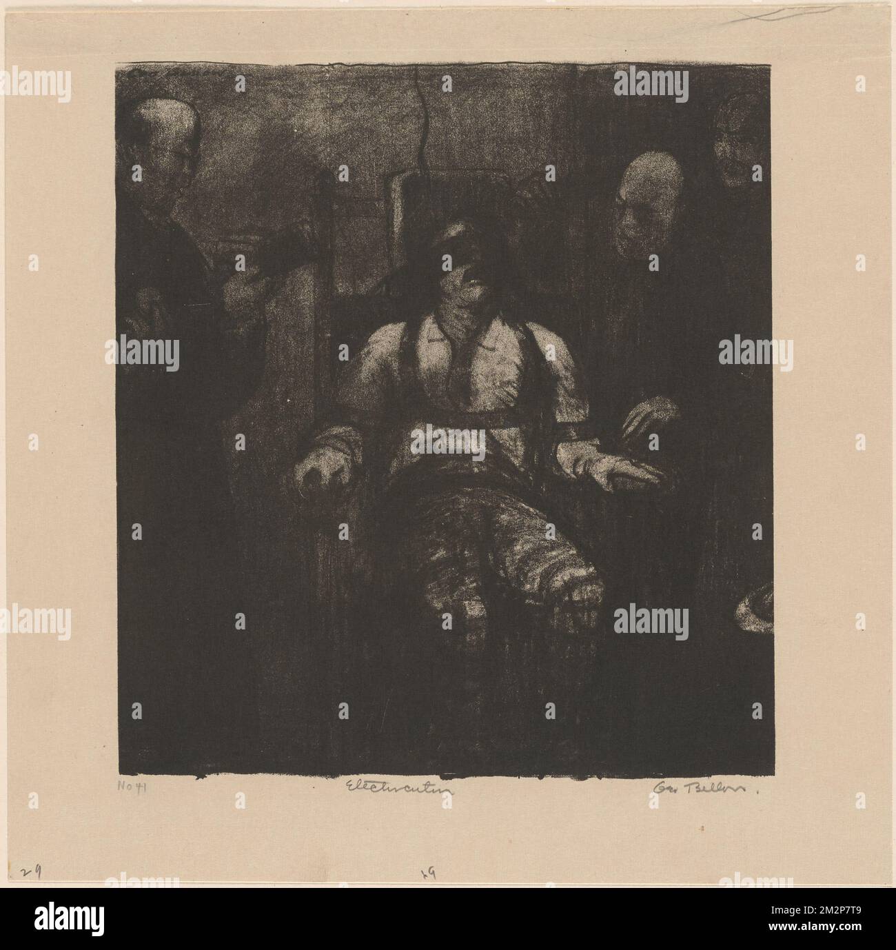 Electrocution, second state , Executions, Electric chairs. George ...