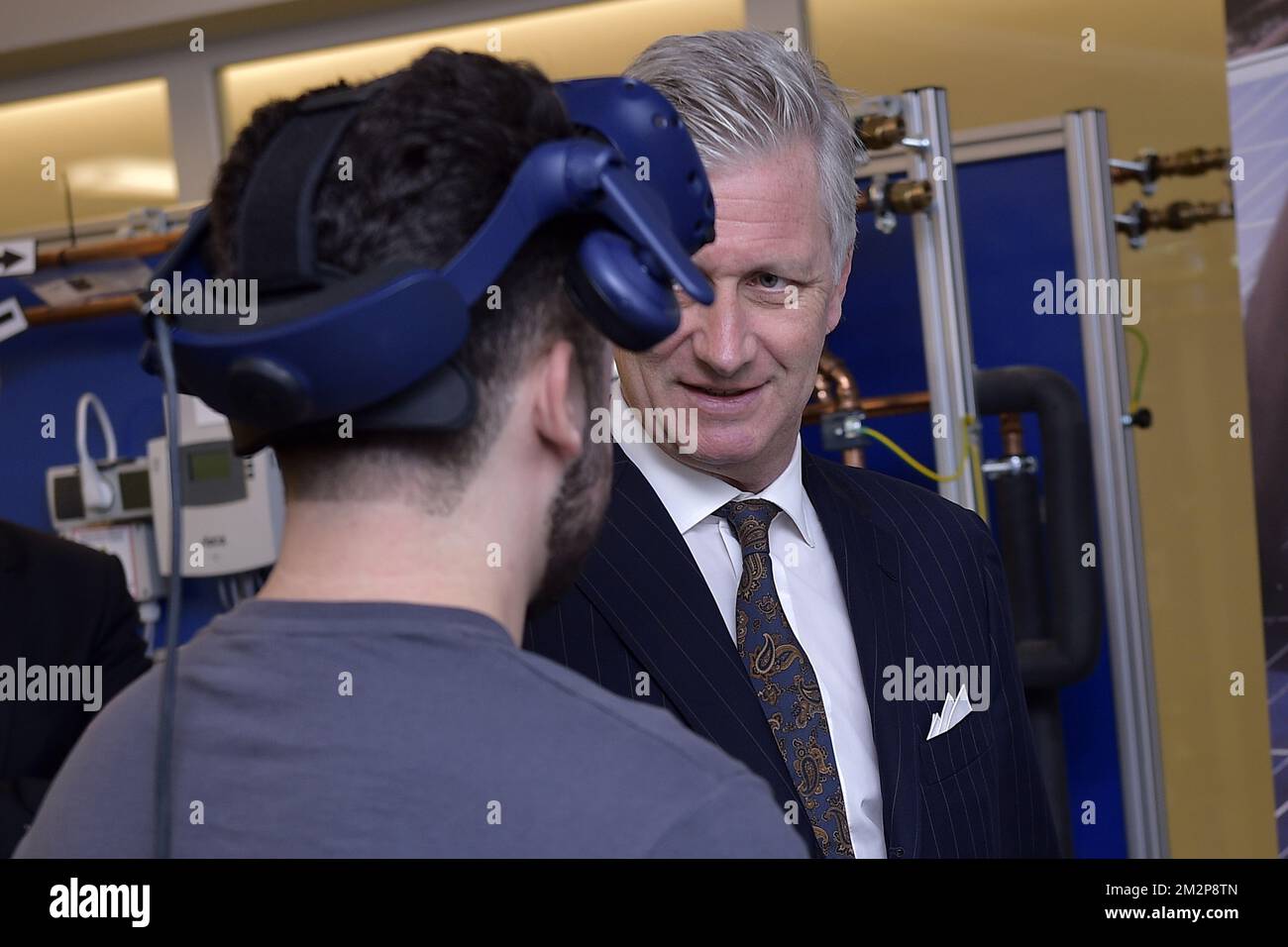 King Philippe - Filip of Belgium pictured during a royal visit to the ...