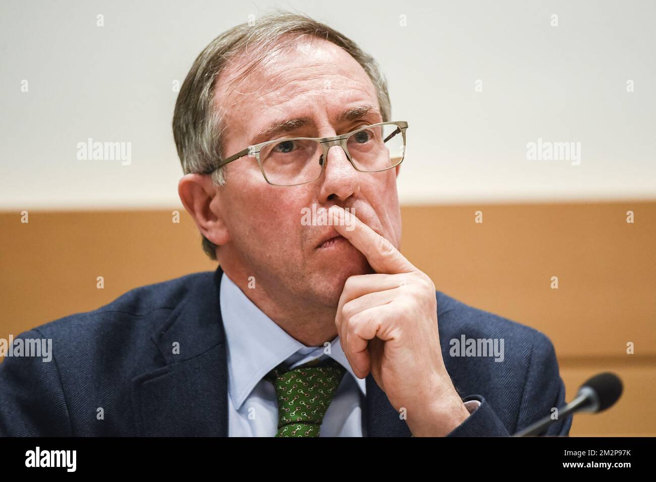CSC Ben Cosemans pictured during a hearing session regarding the ...