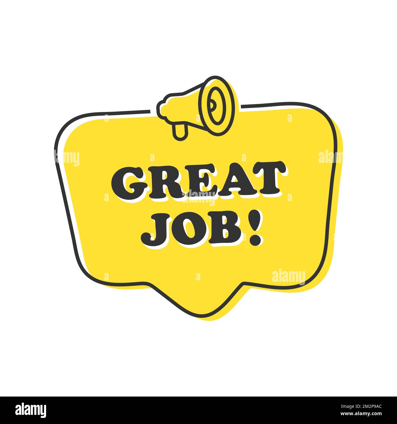 Great job on speech Cut Out Stock Images & Pictures - Alamy