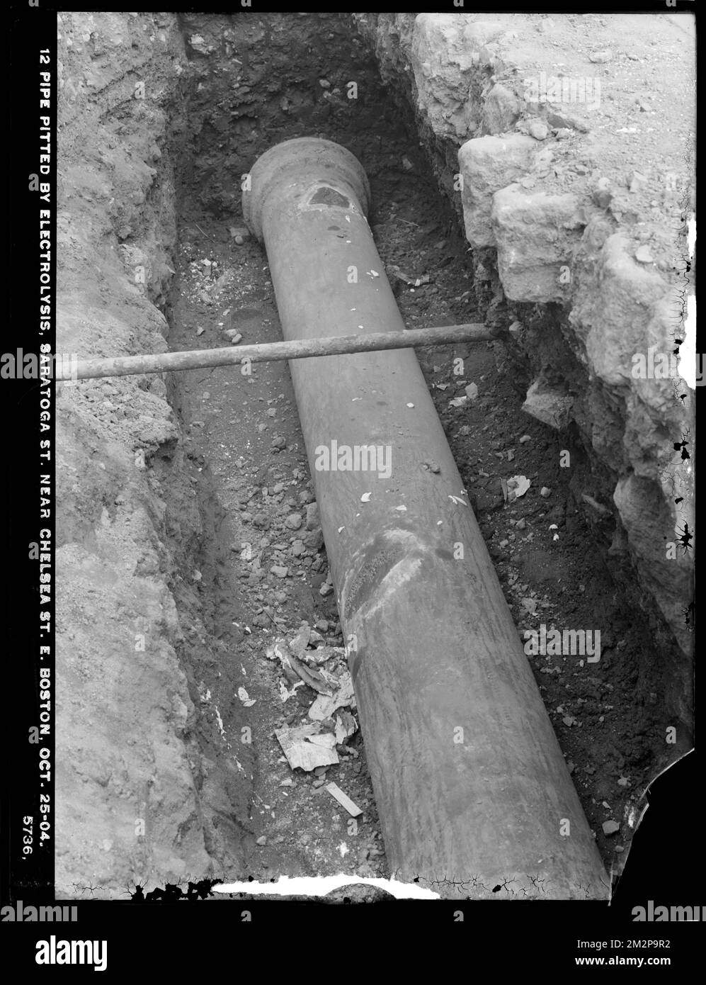 Electrolysis, Boston Water Works, Saratoga Street near Chelsea Street ...