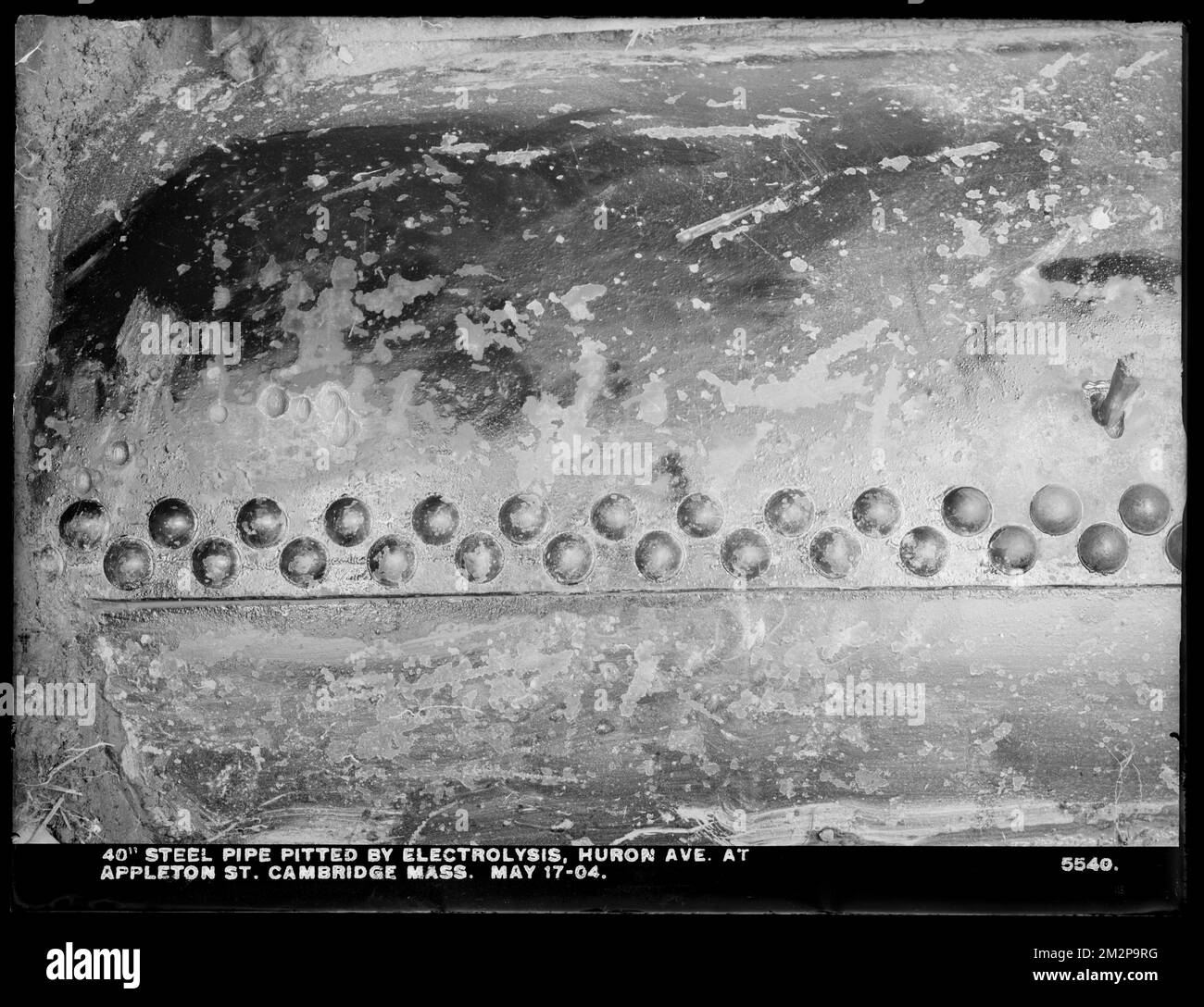 Electrolysis, Cambridge Water Works, Huron Avenue at Appleton Street ...