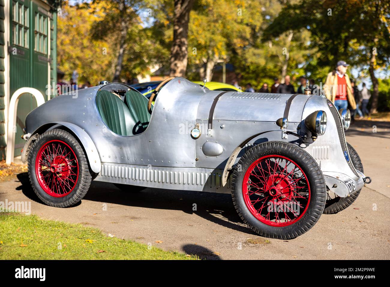 1929 Triumph Super Seven ‘VB 6079’ on display at the October Scramble ...