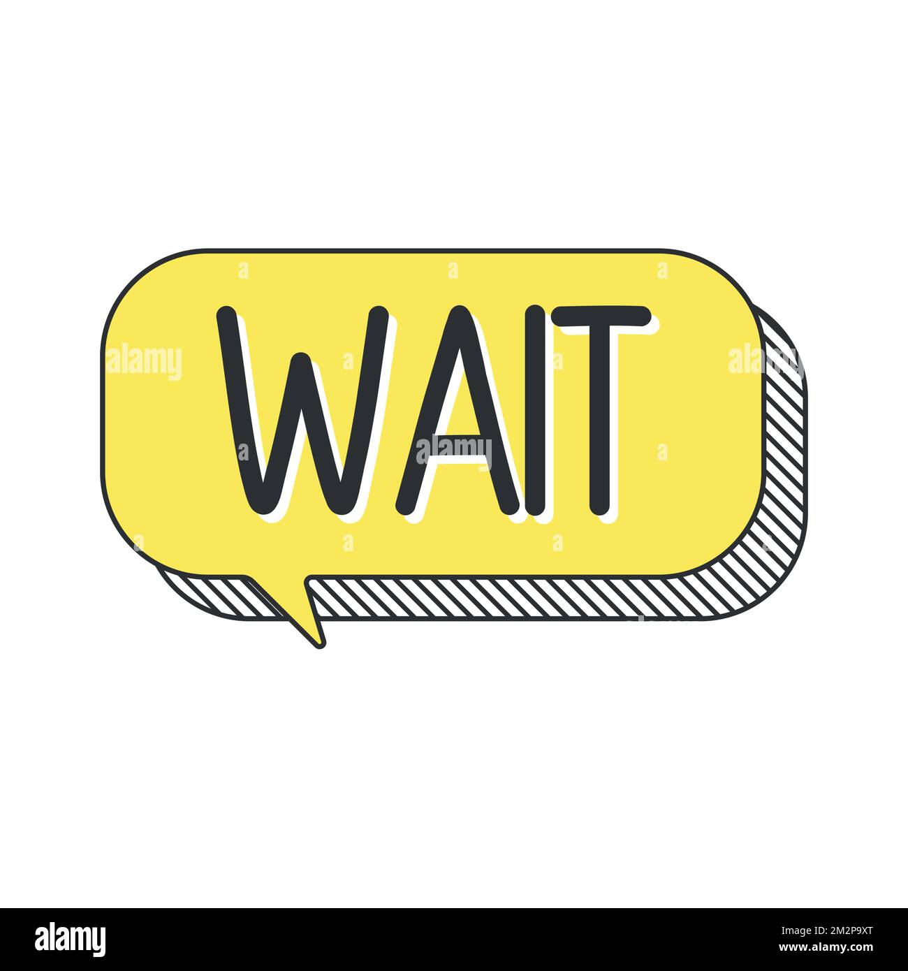 Wait Sign Clipart