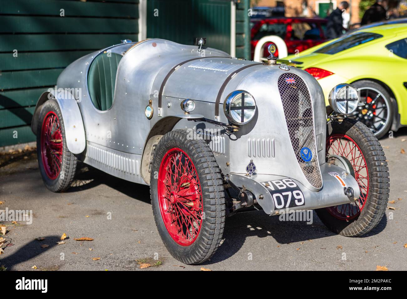 1929 Triumph Super Seven ‘VB 6079’ on display at the October Scramble ...