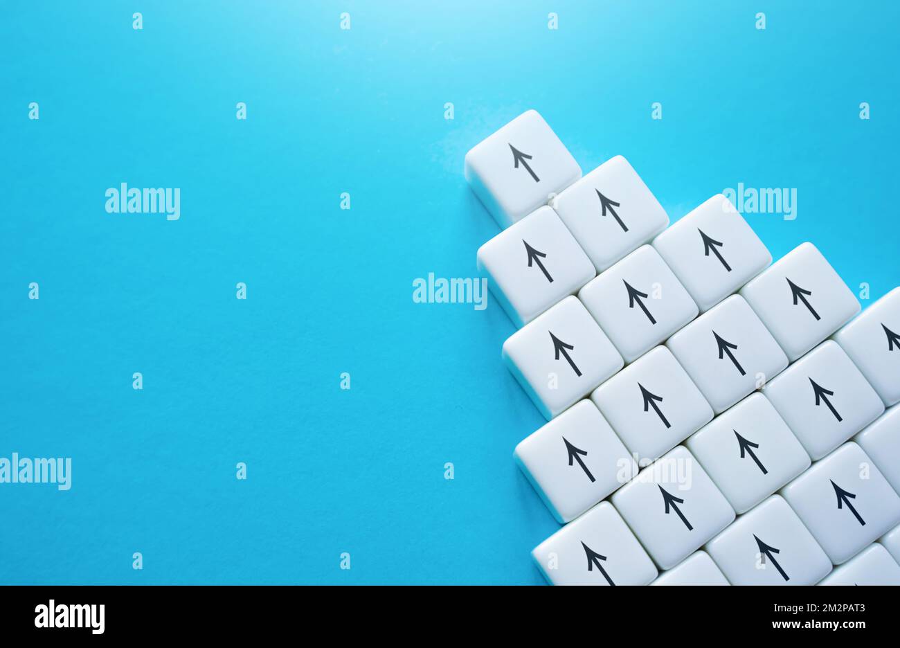 Strength in unity. Arrows pointing in the same direction. Common ...