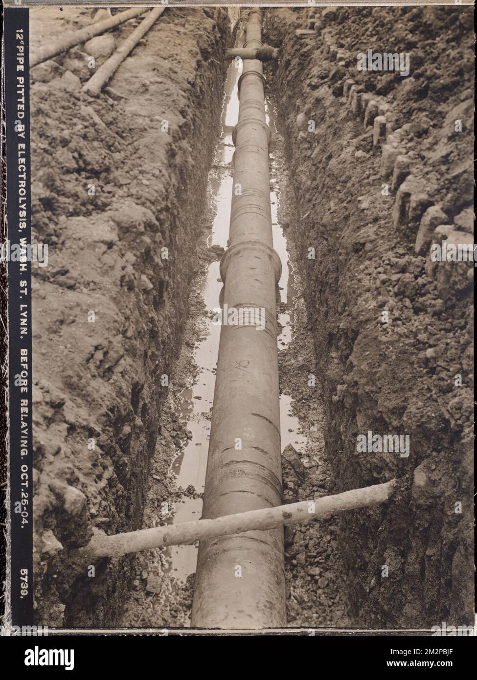 Electrolysis, Northern High Service Pipe Lines, Section 27, Washington ...