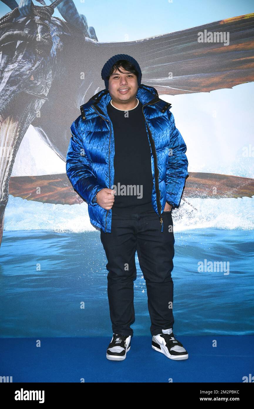 Milan, Italy. 14th Dec, 2022. Milan, preview of the film "Avatar - la ...