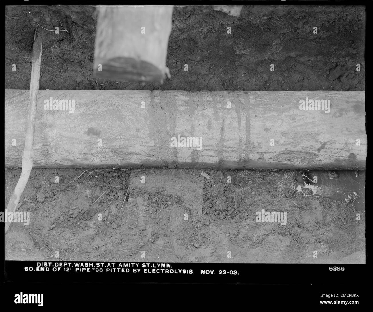Electrolysis, Northern High Service Pipe Lines, Section 27, Washington ...