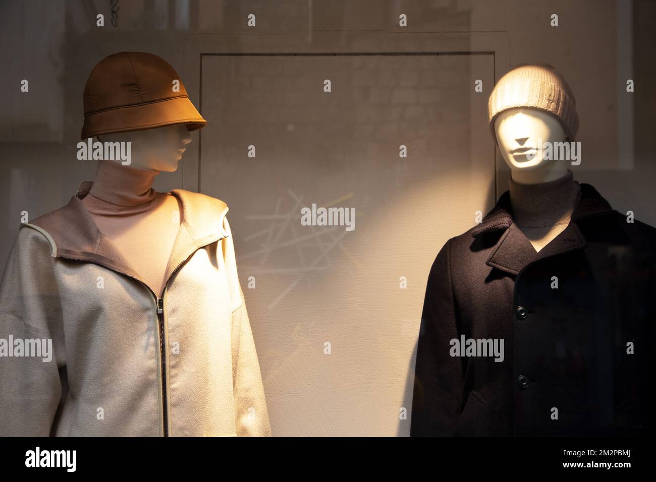 mannequins for shop windows Stock Photo - Alamy