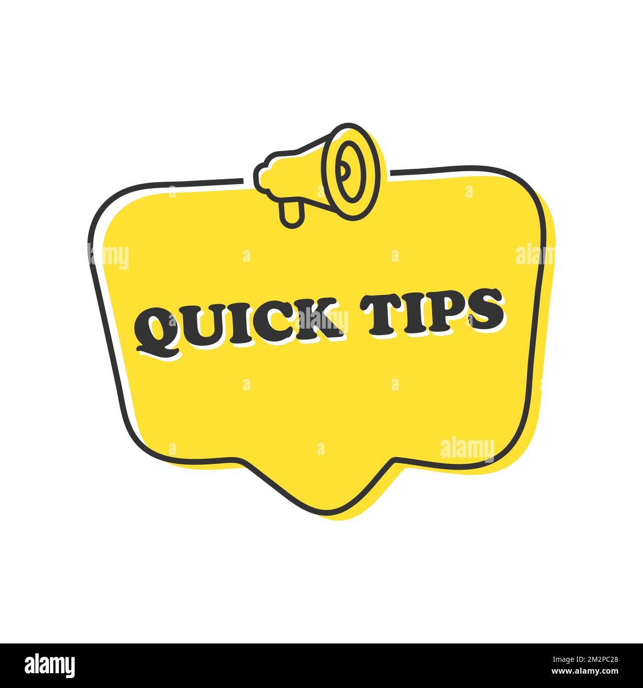 Quick tips on speech hi-res stock photography and images - Alamy