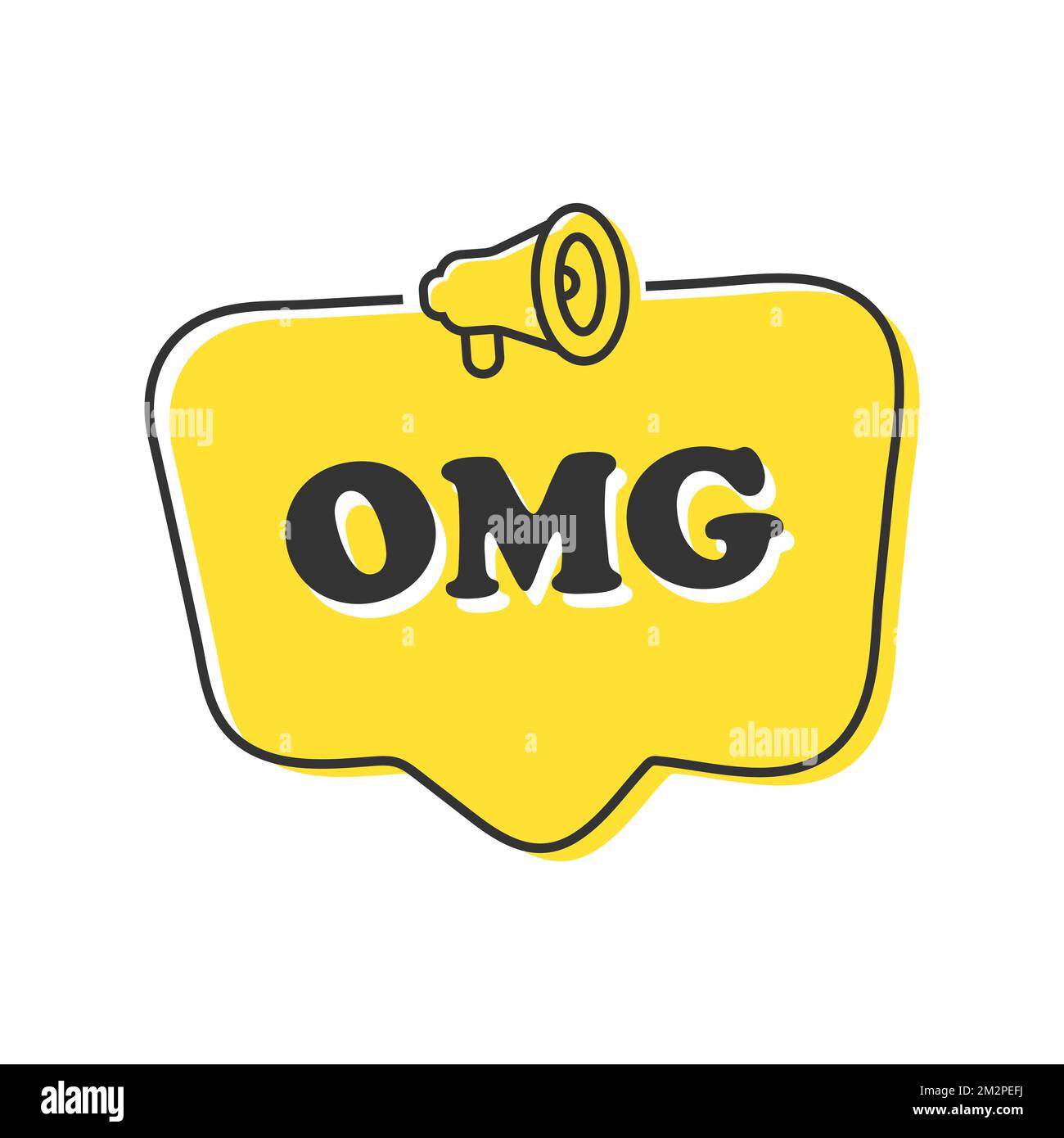 expression omg in speech bubble pop art style Stock Vector Image & Art - Alamy