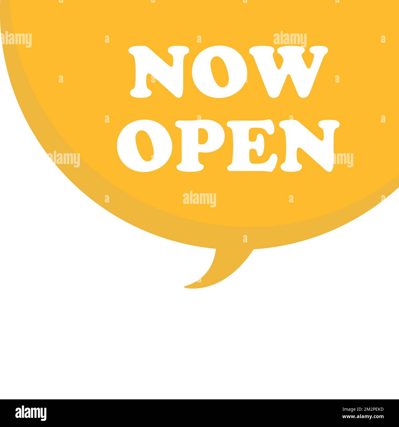Now open sign Stock Vector Images - Alamy