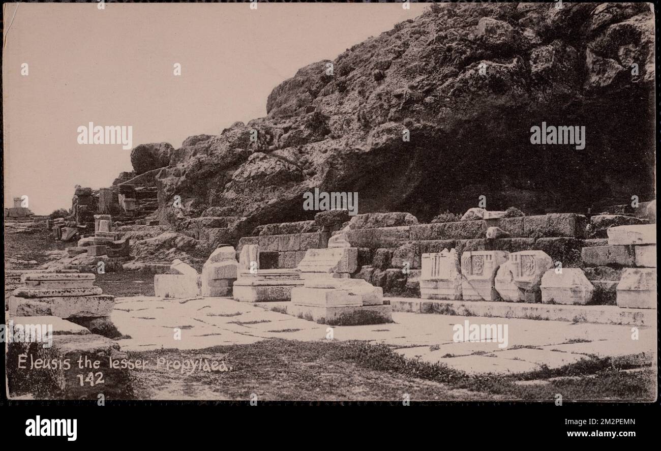 Eleusis the lesser Propylaea , Greek temples, Archaeological sites ...