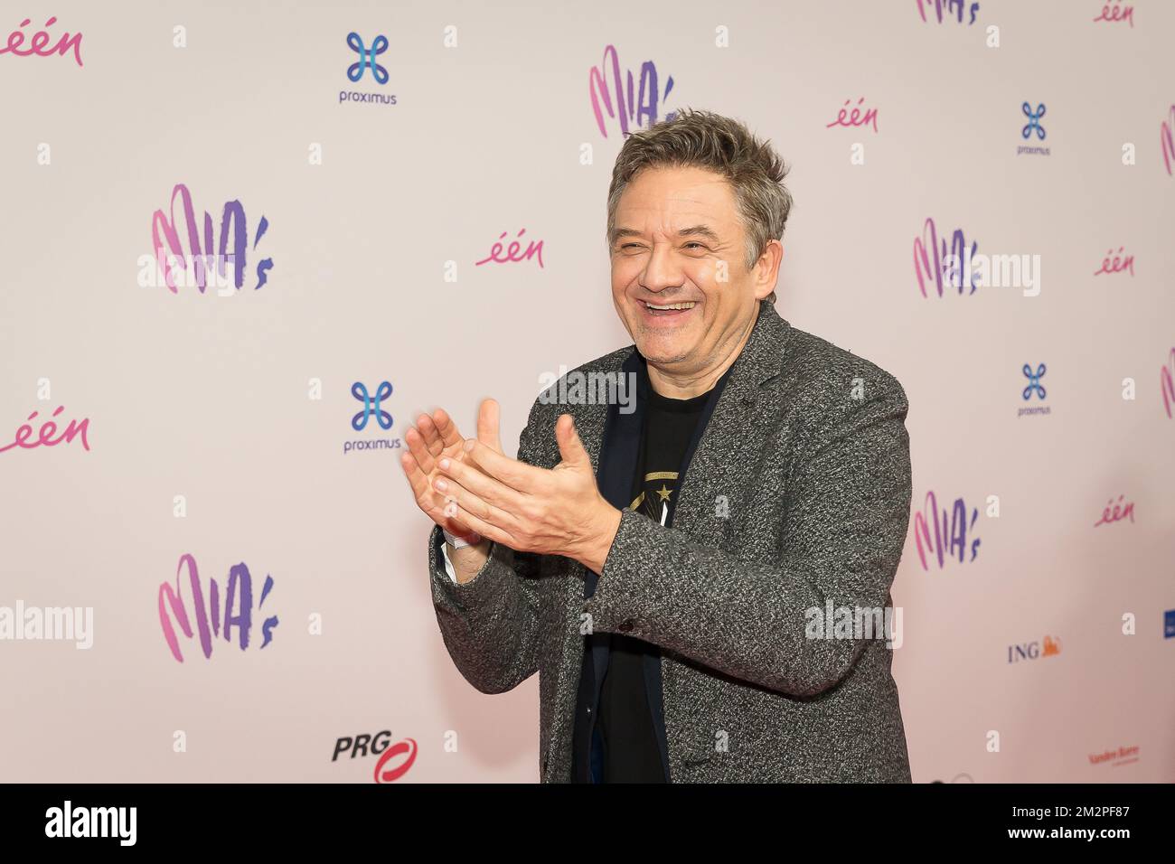 Singer and television presenter Bart Peeters pictured during the 12th ...