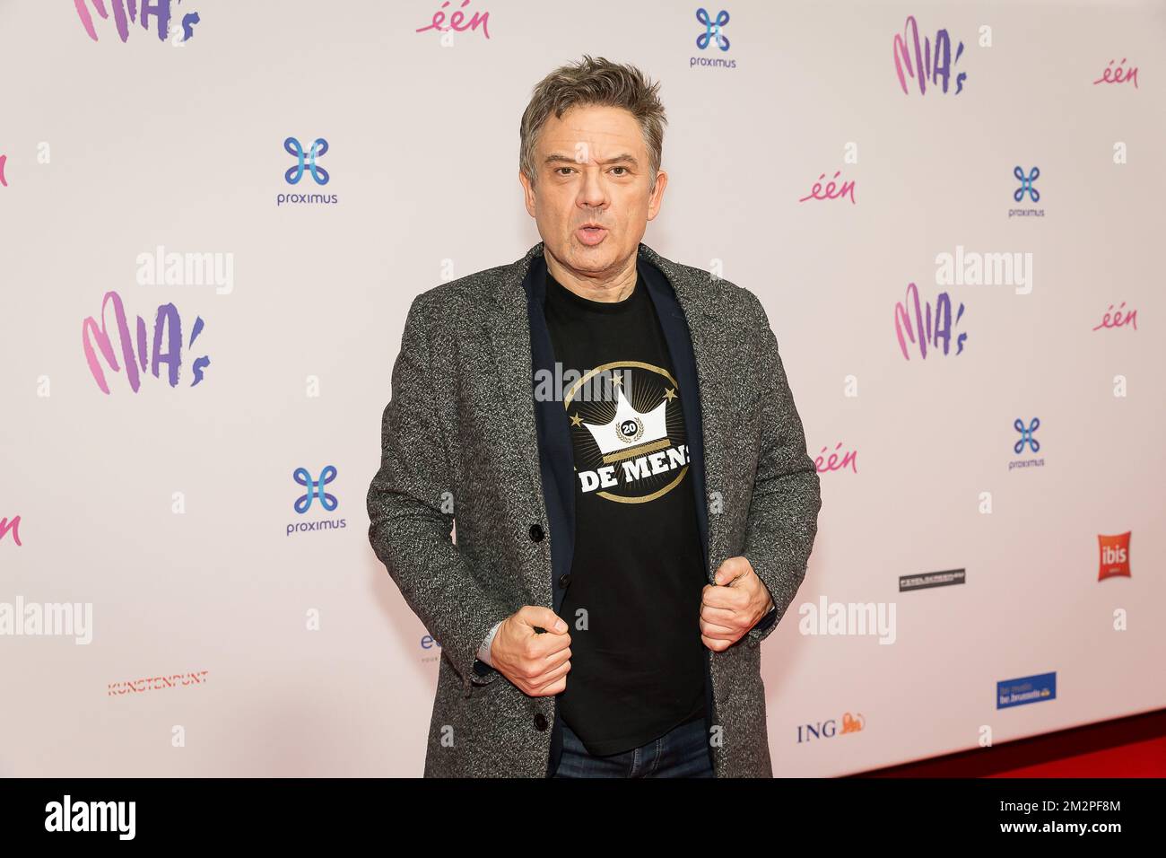 Singer and television presenter Bart Peeters pictured during the 12th ...