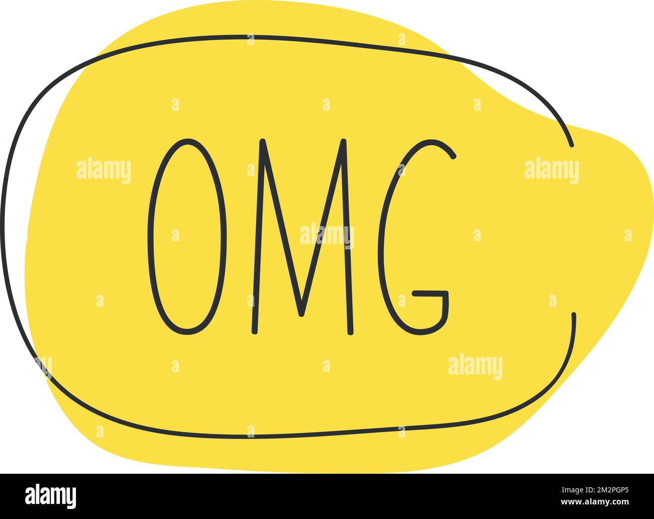 expression omg in speech bubble pop art style Stock Vector Image & Art - Alamy