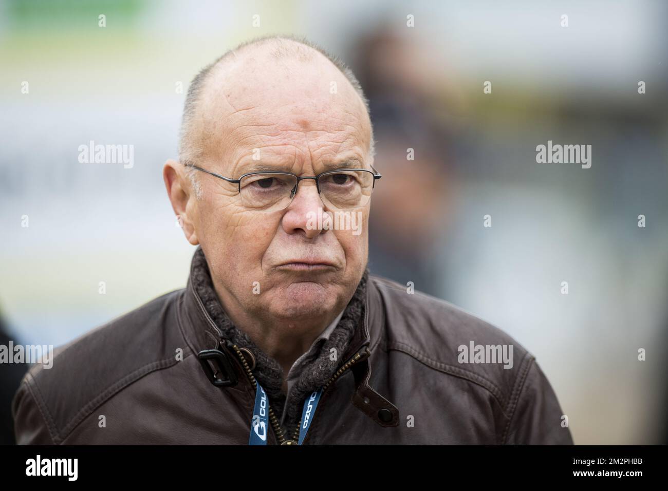Jos Van Roy pictured during the men's race at the fifth stage (out of ...