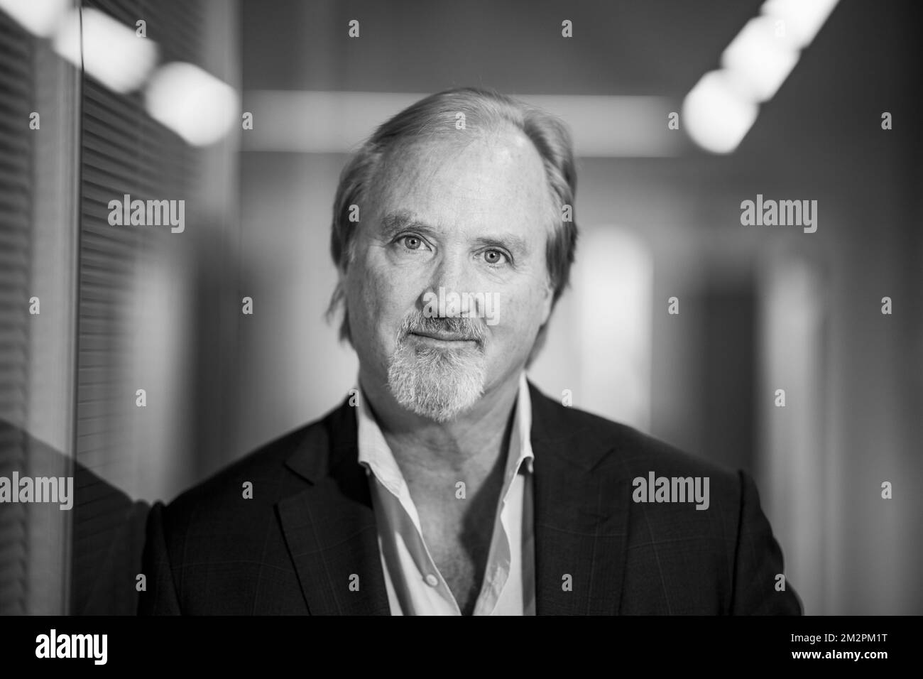 Telenet CEO John Porter poses for the photographer during a press ...