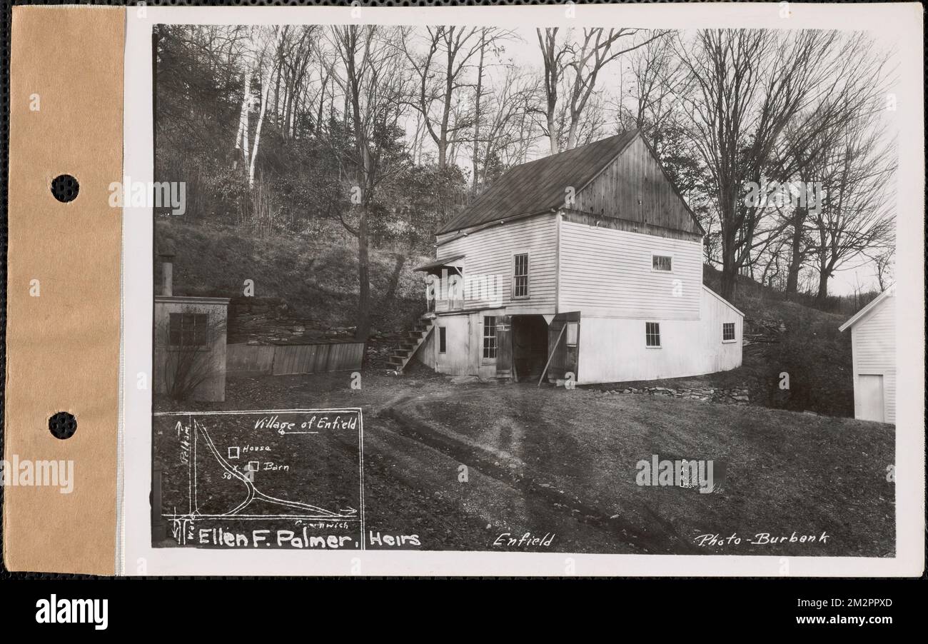 Ellen F. Palmer heirs, barn (Hill Street), Enfield, Mass., Jan. 12 ...