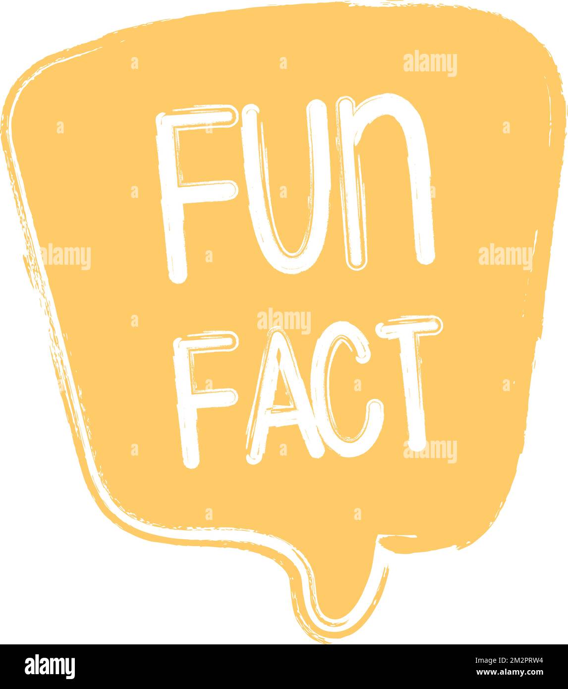 Speech bubble fun fact Cut Out Stock Images & Pictures - Alamy