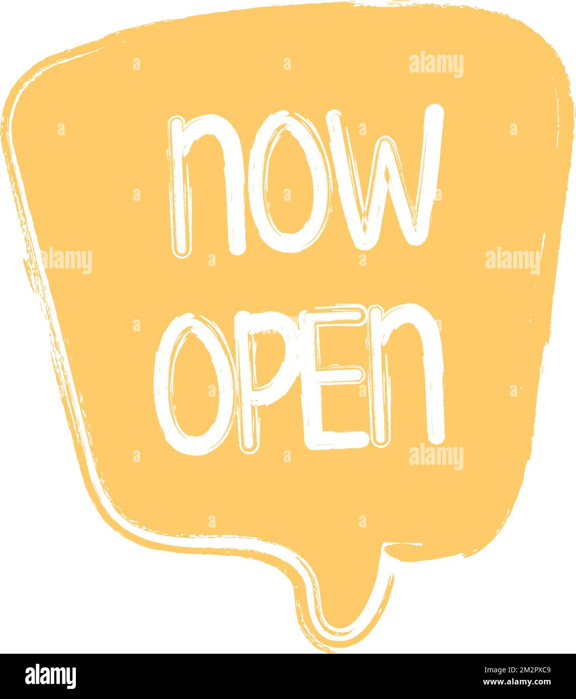 Hand drawn text open Cut Out Stock Images & Pictures - Alamy