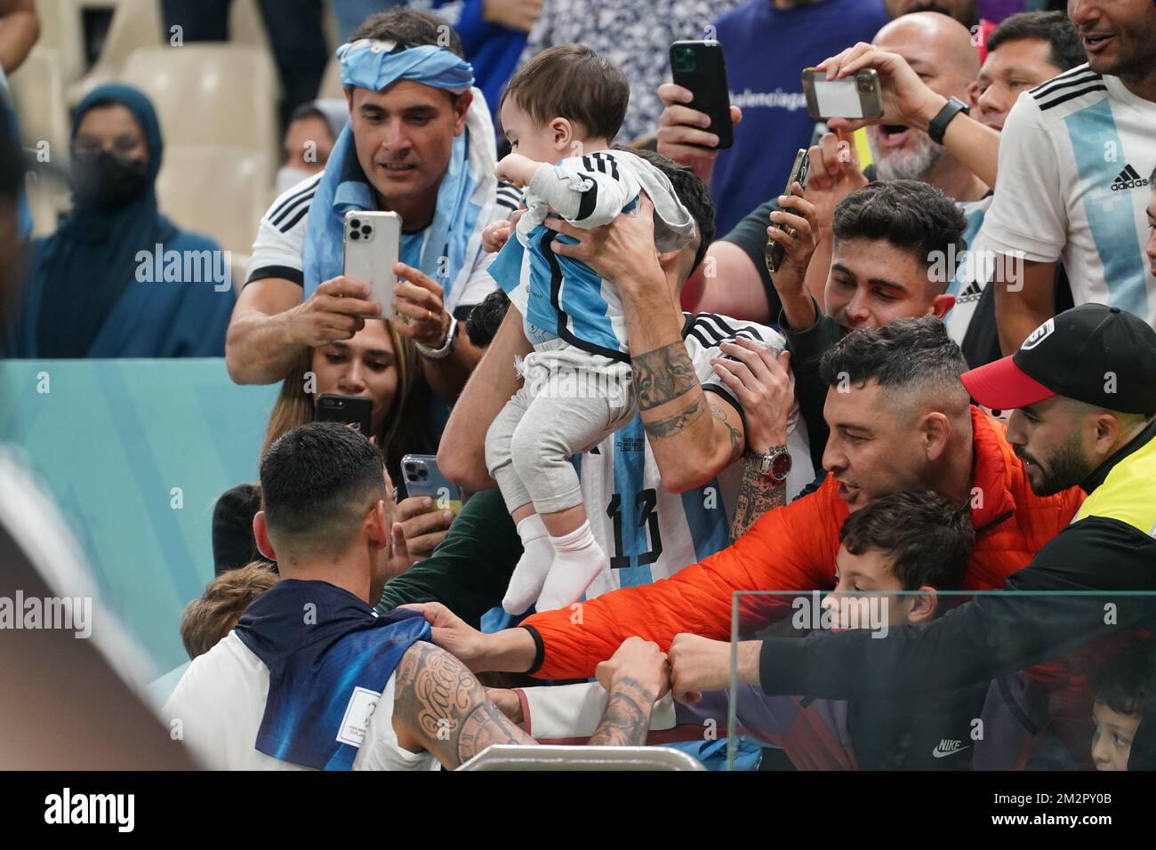 Lusail, Qatar. Fifa World Cup. Match 61. Argentina vs Croatia. 13th ...