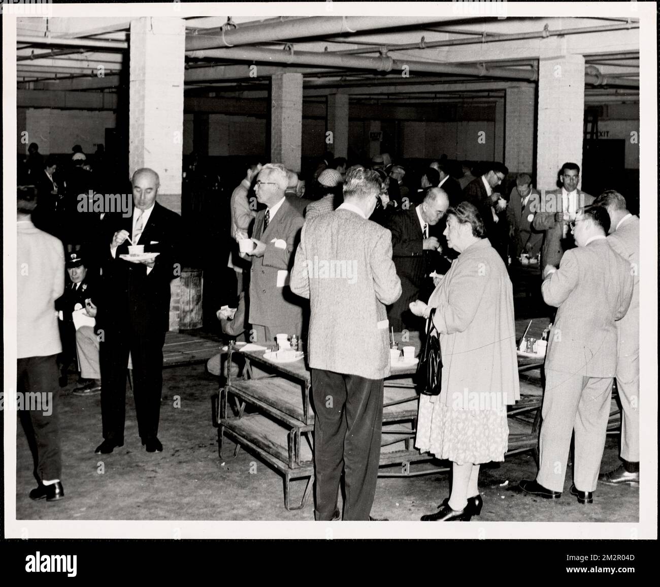 Emergency Mass Feeding, Fort Dix, New Jersey [1954] , Civil defense ...
