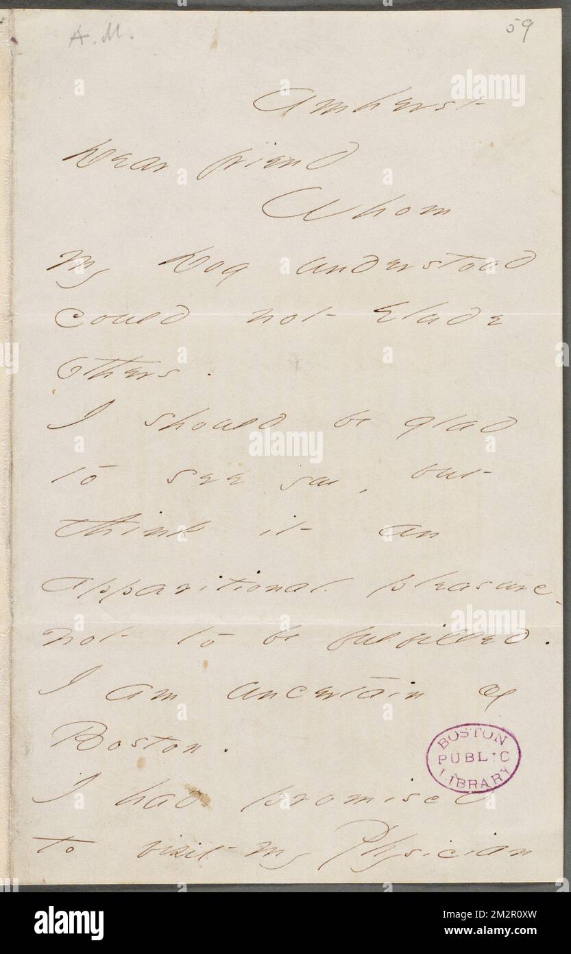 Emily dickinson american writer hi-res stock photography and images - Alamy