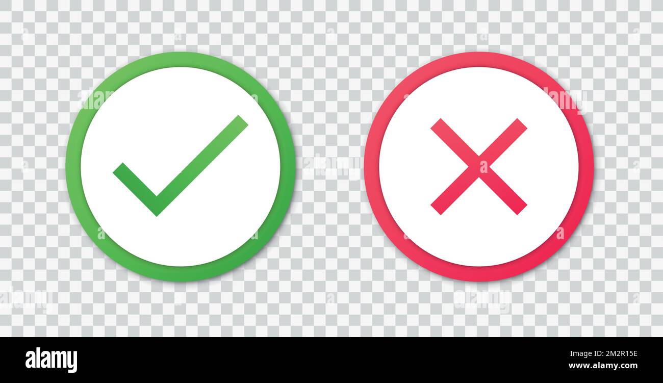 Accepted/Rejected, Approved/Disapproved, Yes/No, Right/Wrong, Green/Red, Correct/False, Ok/Not ...