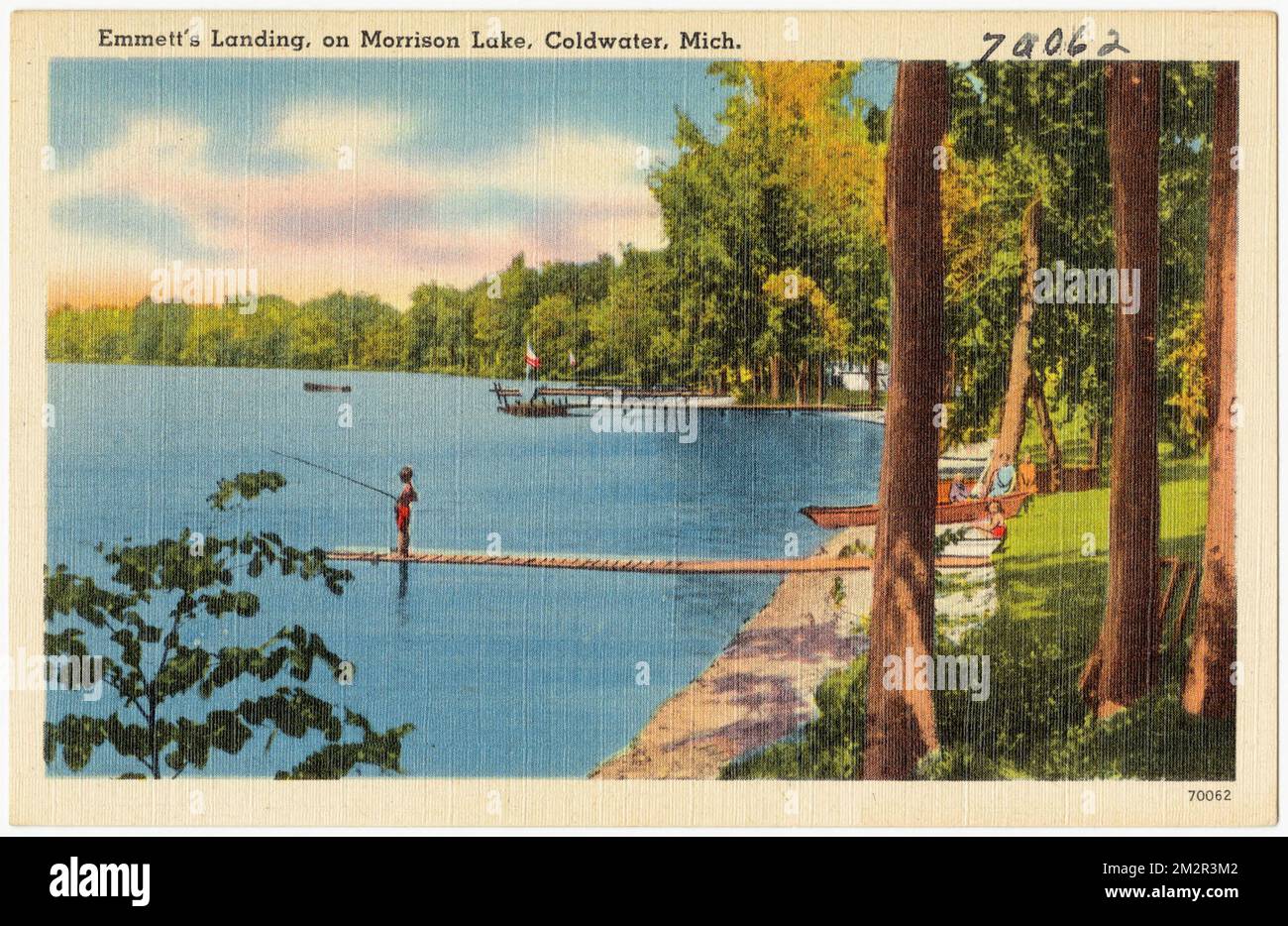 Emmet's Landing, on Morrison Lake, Coldwater, Mich. , Lakes & ponds ...