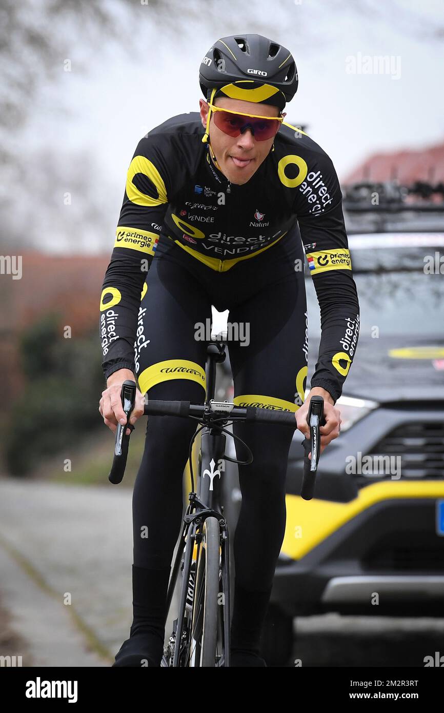 Dutch Niki Terpstra of Direct Energie pictured in action during the ...