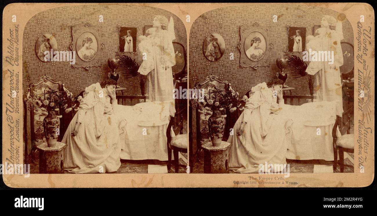 The empty crib , Death, Angels, Bedrooms, Mothers, Grief Stock Photo ...