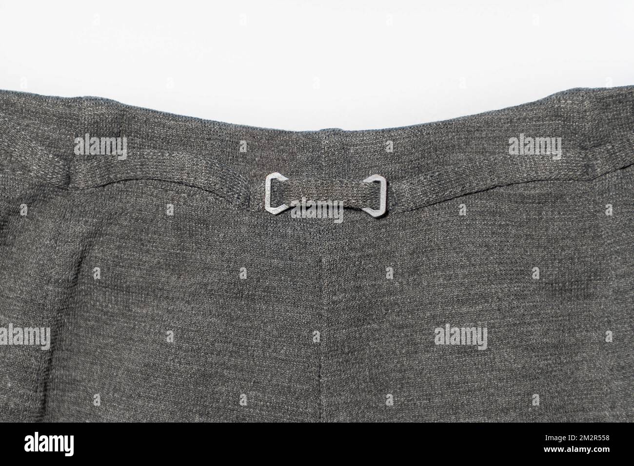 An example of using simple metal accessories in casual wear Stock Photo ...