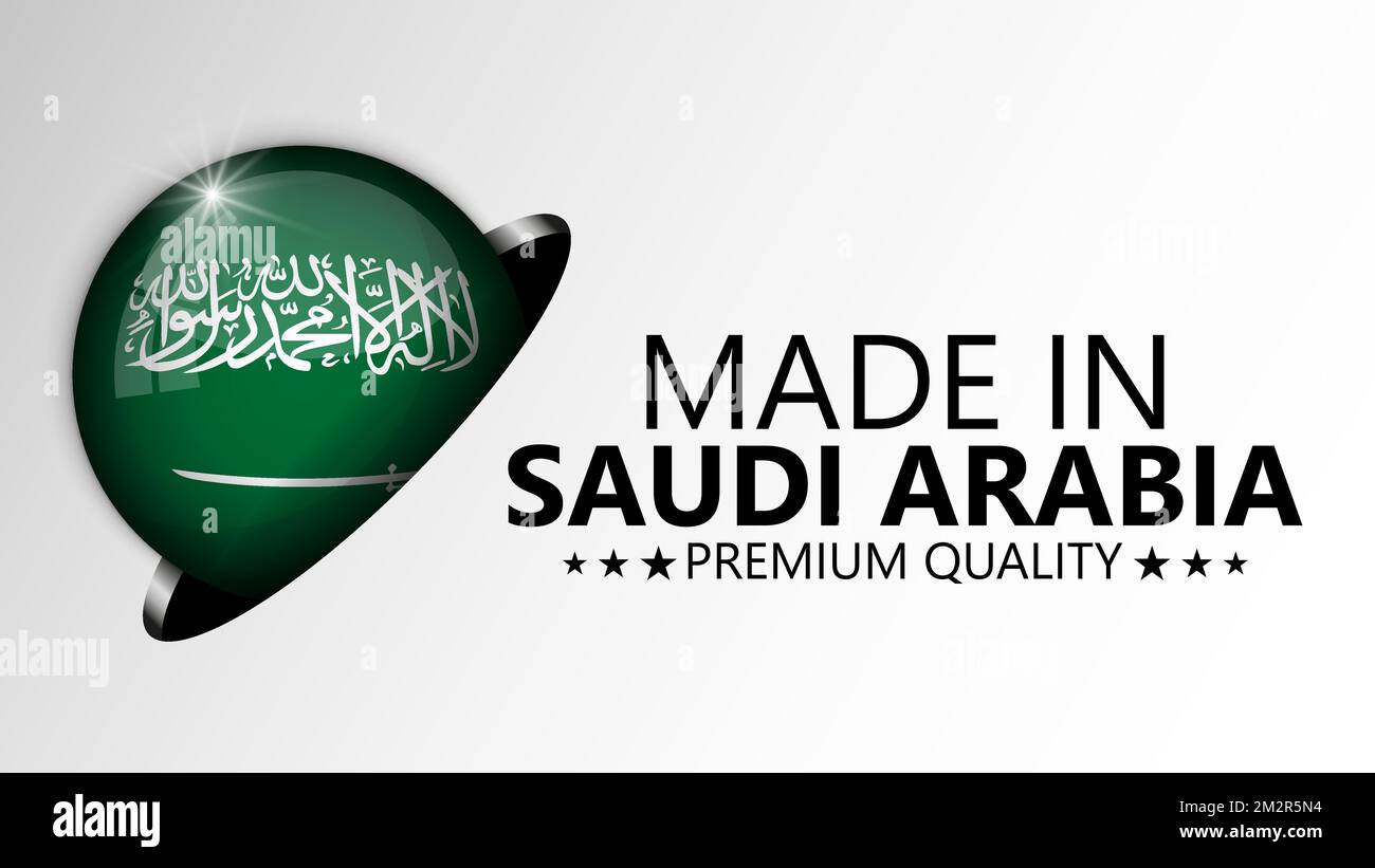 Made in saudi arabia badge hi-res stock photography and images - Alamy