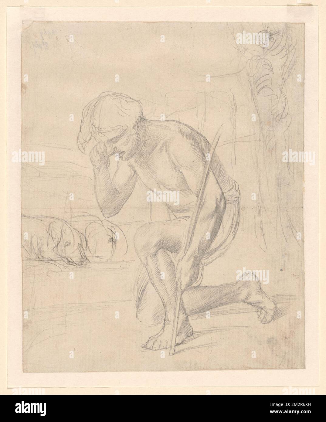 L'enfant Prodigue (1st plate) , Swine, Crying, Biblical events ...