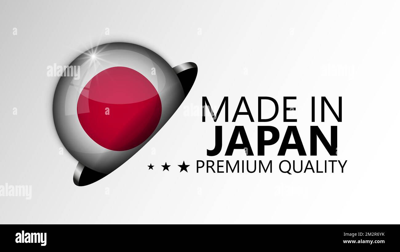 Made in Japan graphic and label. Element of impact for the use you want ...