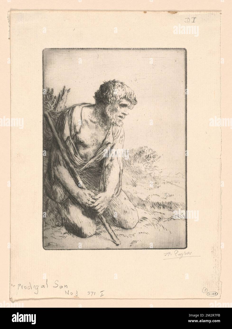 L'enfant prodigue (3rd plate) , Biblical events, Prodigal son Parable ...