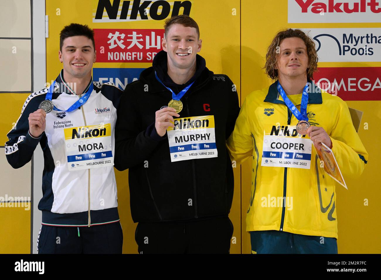 Melbourne, Australia. 14th Dec, 2022. Lorenzo Mora of Italy, Silver ...