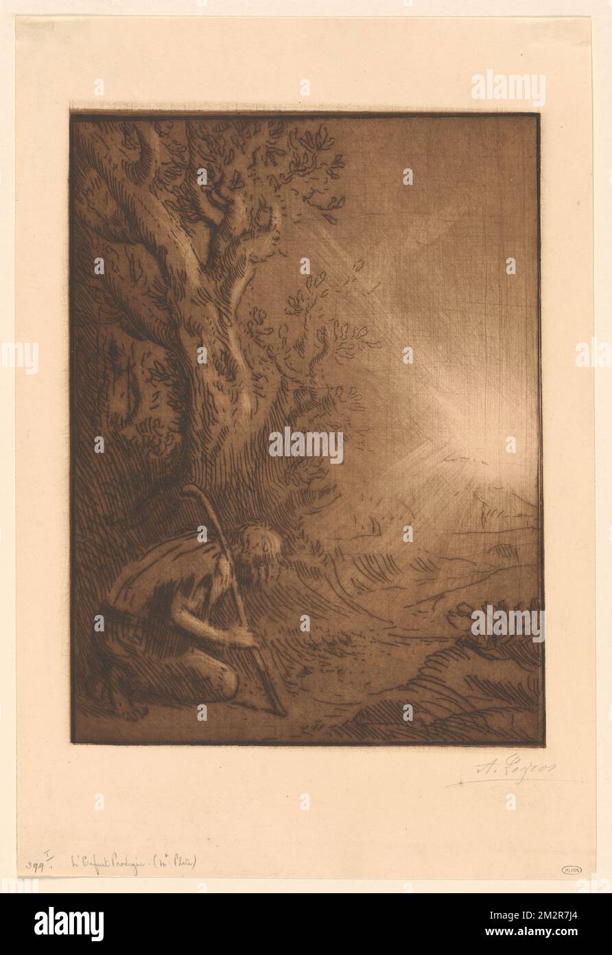 L'enfant prodigue (4th plate) , Biblical events, Prodigal son Parable ...