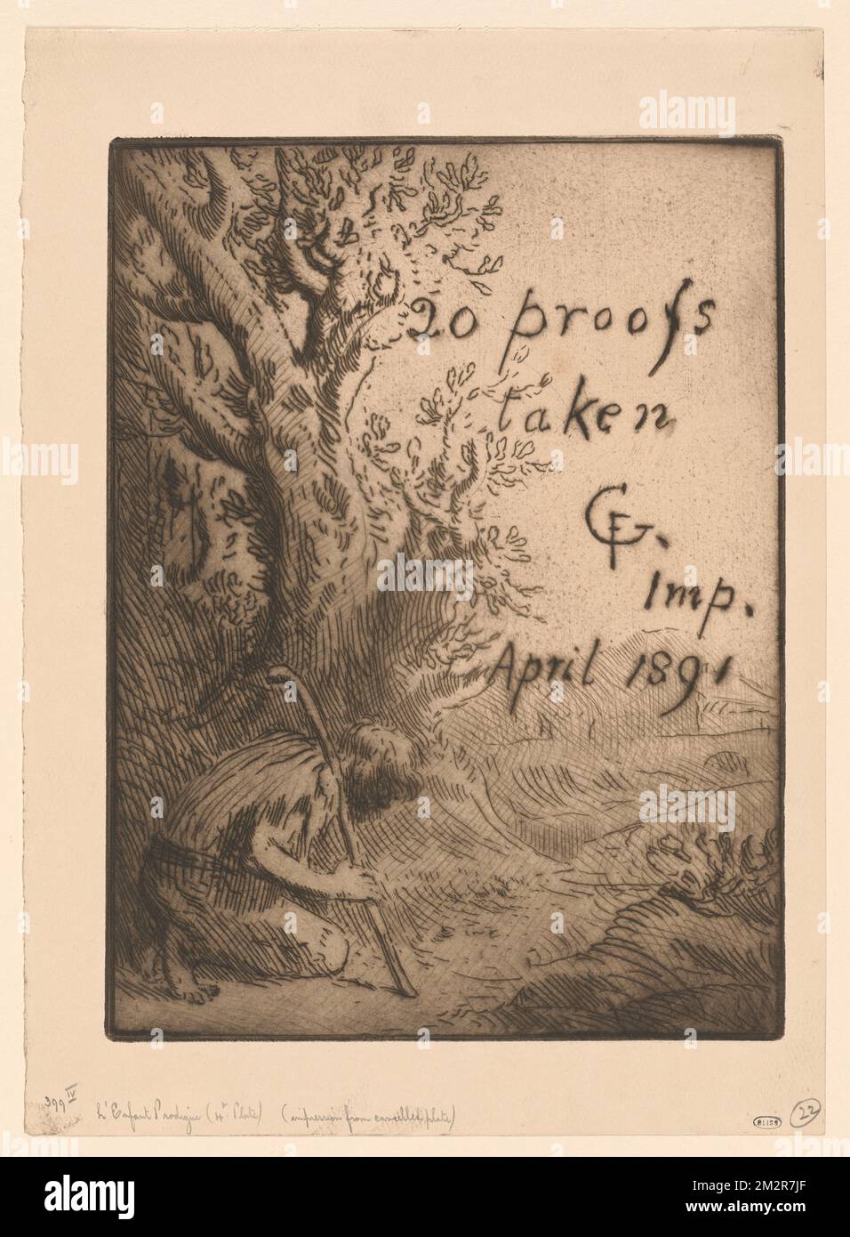 L'enfant prodigue (4th plate) , Biblical events, Prodigal son Parable ...