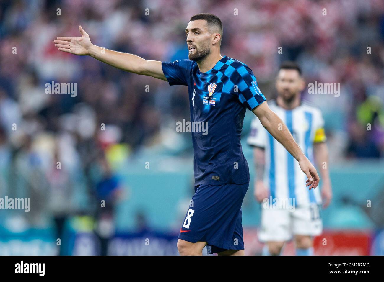 Lusail, Qatar. 13th Dec, 2022. Soccer: World Cup, Argentina - Croatia ...