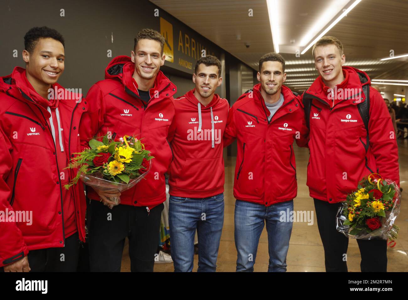 Belgian Dylan Borlee, Belgian Jonathan Borlee, Belgian Kevin Borlee and ...